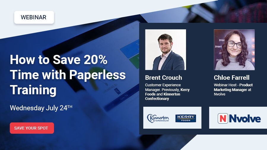 How to Save 20% Time with Paperless Training